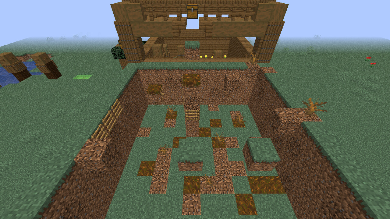 simple parkour Minecraft Map
