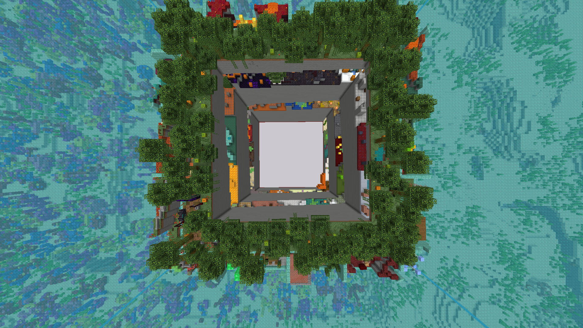 Jump Between Blocks Minecraft Map