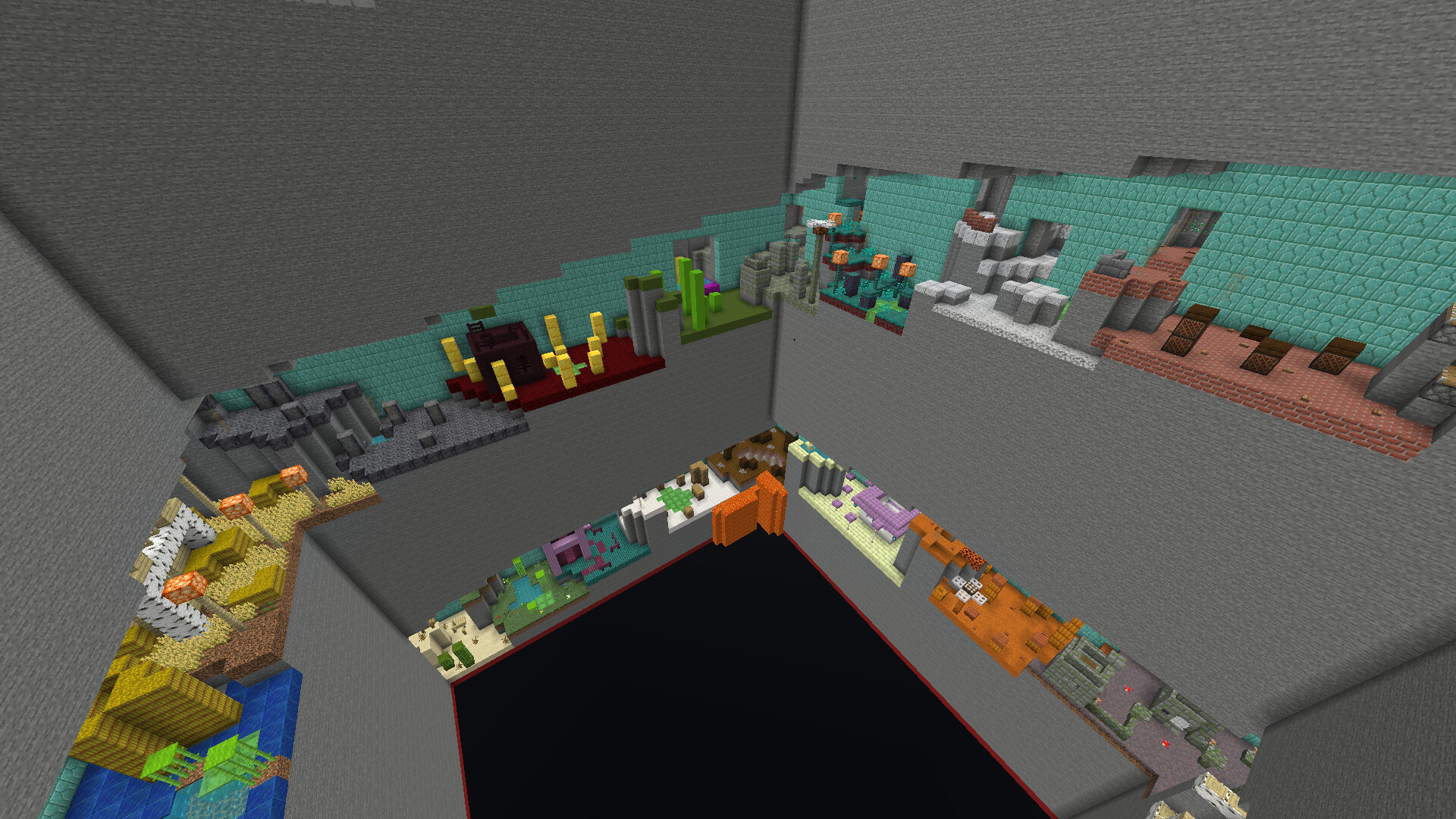 Jump Between Blocks Minecraft Map