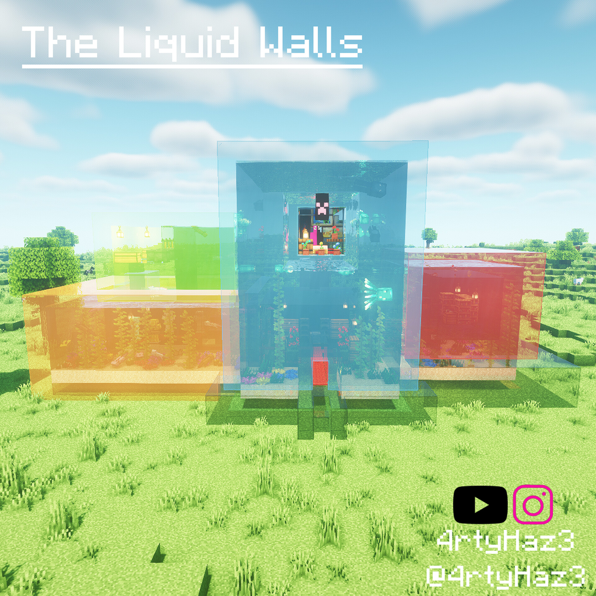 The Liquid Walls Minecraft Map