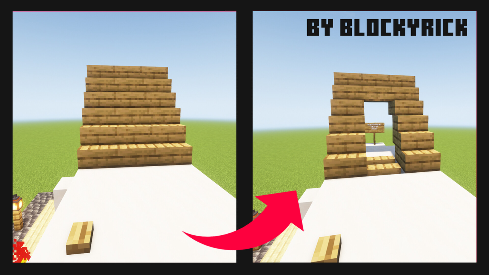 Secret Staircase Passage Minecraft Map