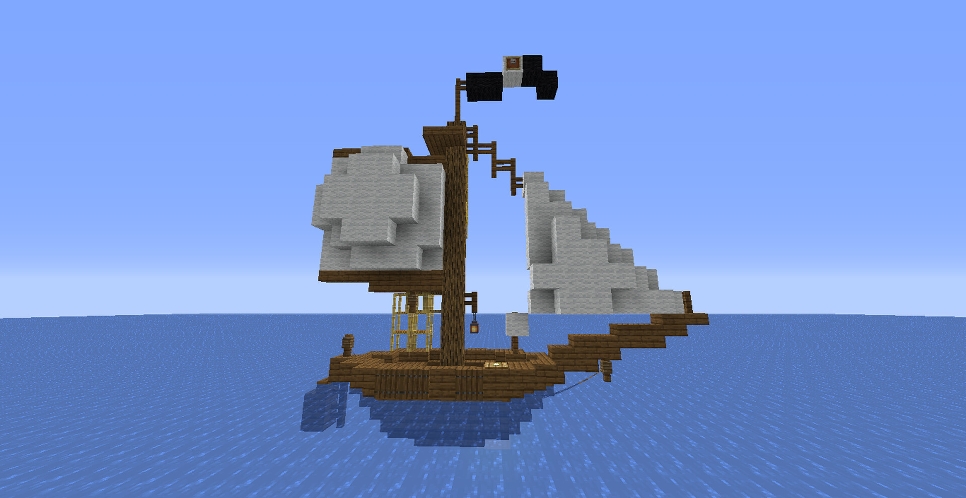 mine navio pirata Minecraft Map