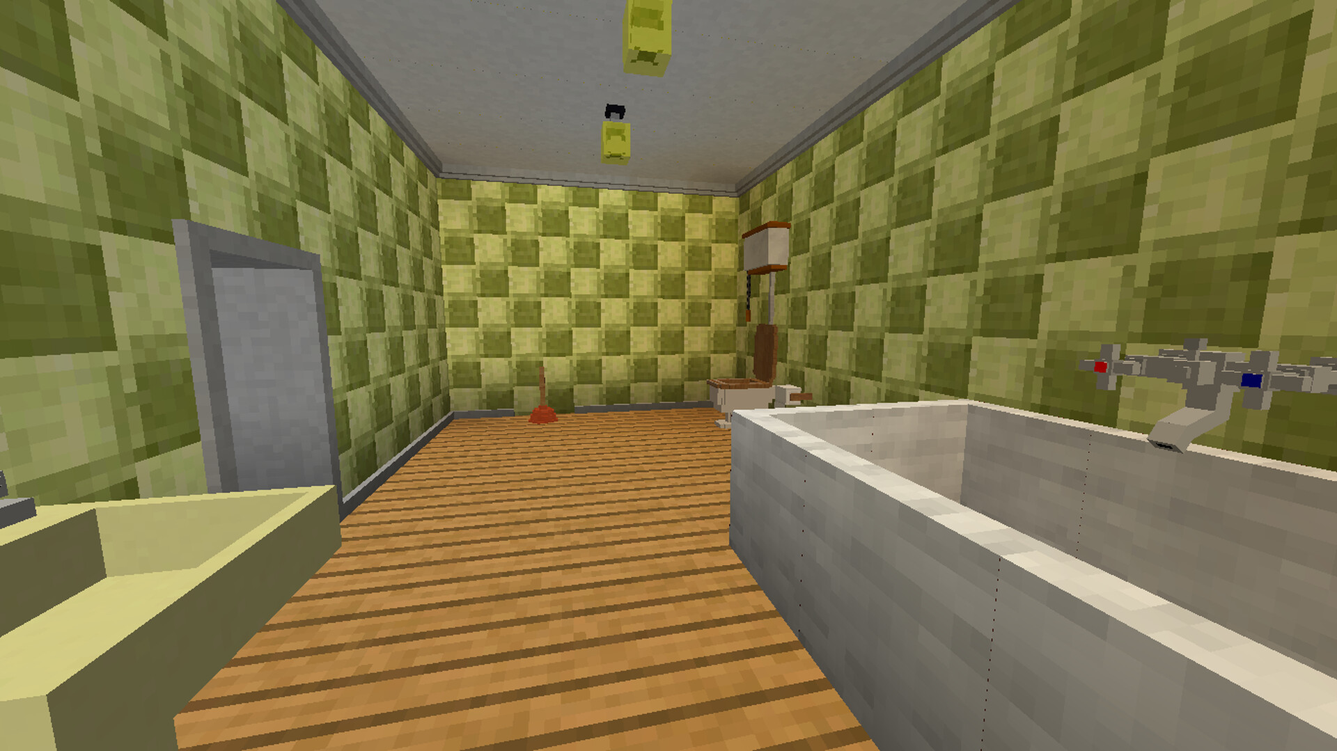 Hello Neighbor forest Remake Update 7 Minecraft Map