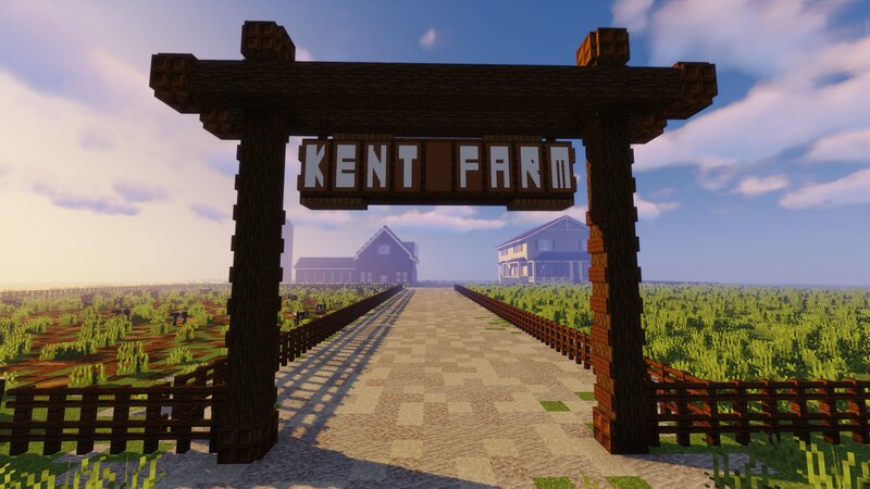 Kent's Farm (Smallville) - DC Comics Minecraft Map