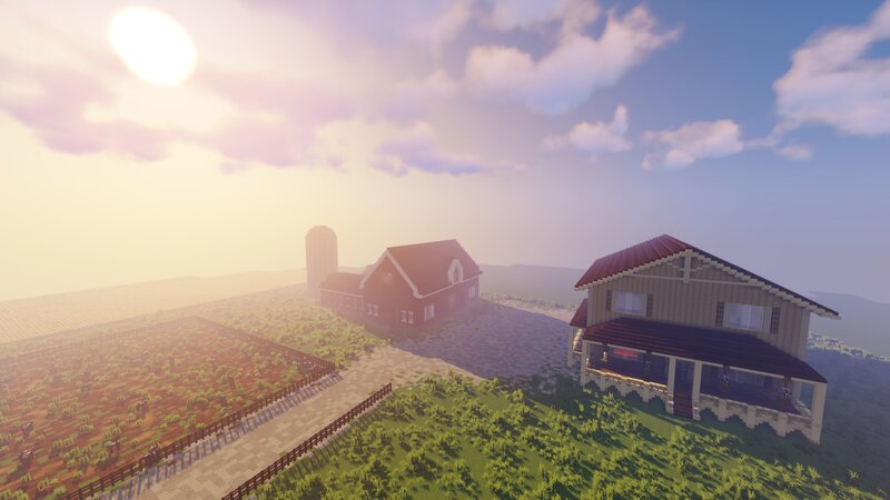 Kent's Farm (Smallville) - DC Comics Minecraft Map