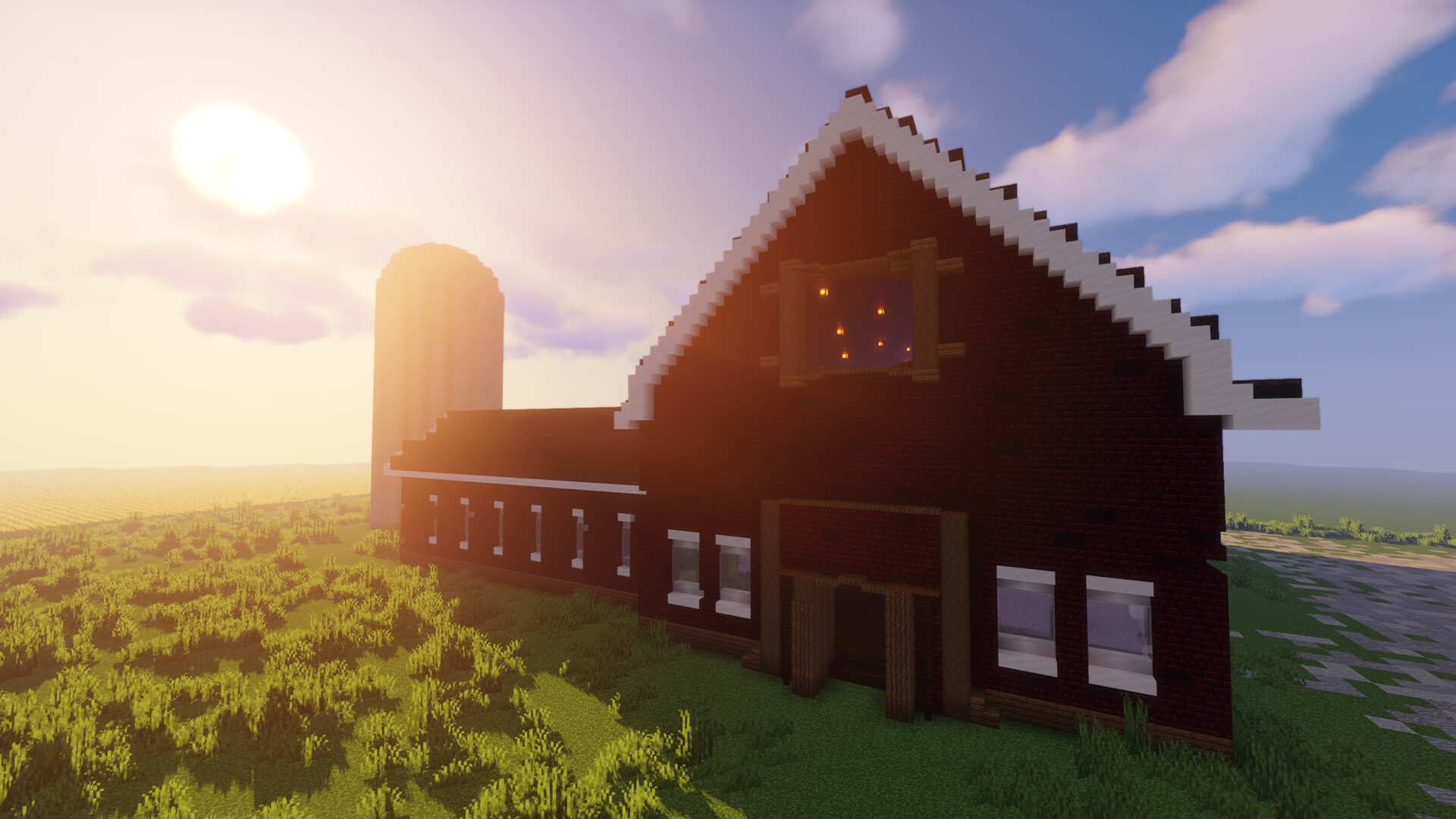 Kent's Farm (Smallville) - DC Comics Minecraft Map