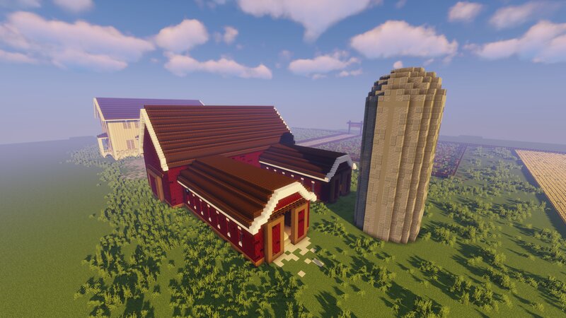Kent's Farm (Smallville) - DC Comics Minecraft Map