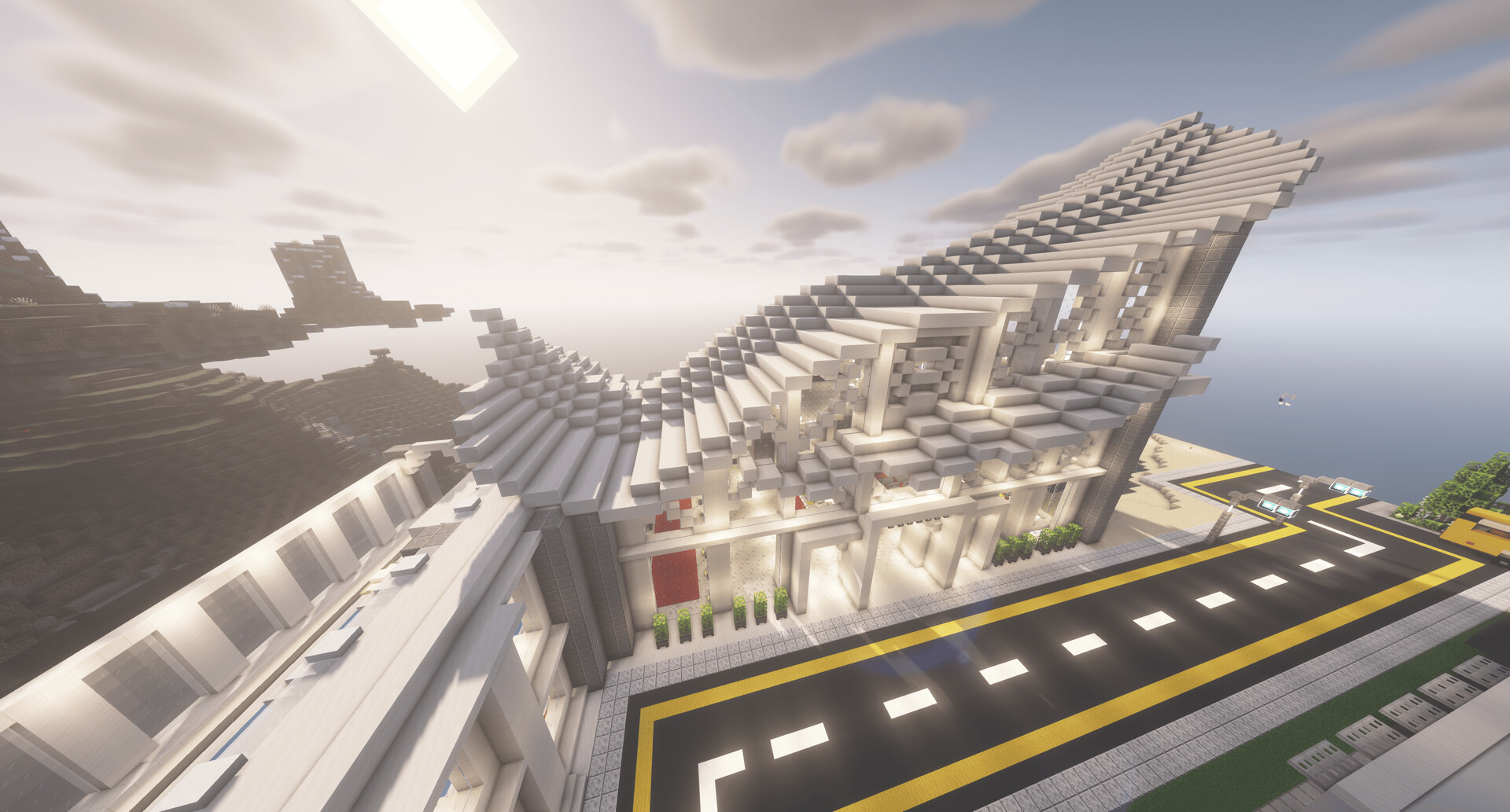 Station by the sea Minecraft Map