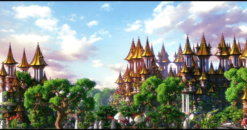 Nature Spawn + Warzone by Sakoué + DOWNLOAD Minecraft Map