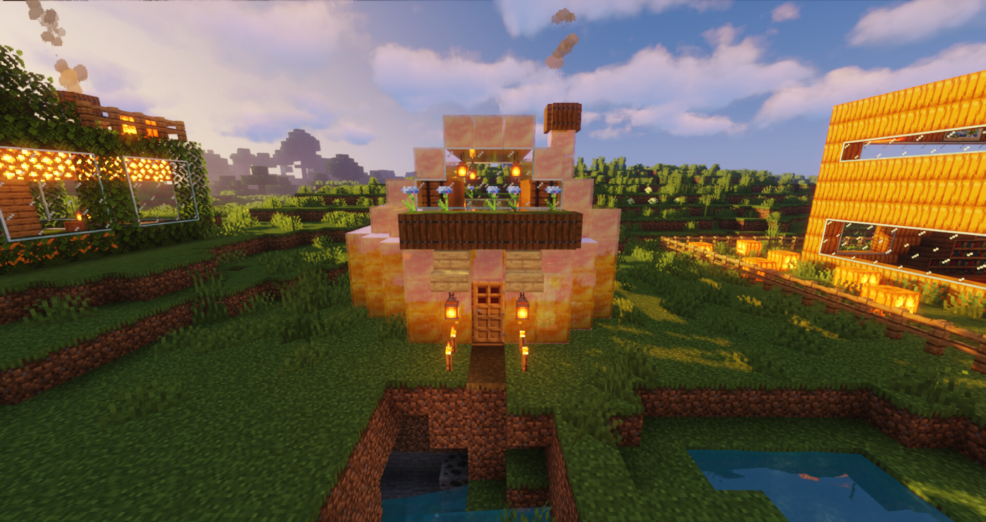 7 niezwykłych domków, 7 amazing houses (JAVA EDITION) Minecraft Map