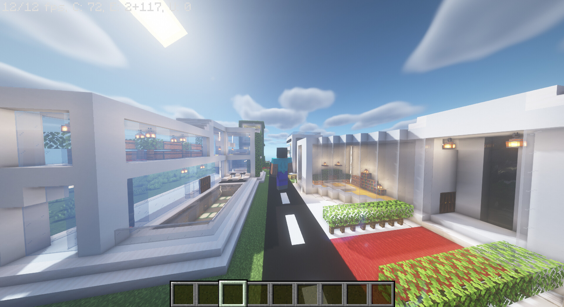 Small Modern Town Minecraft Map