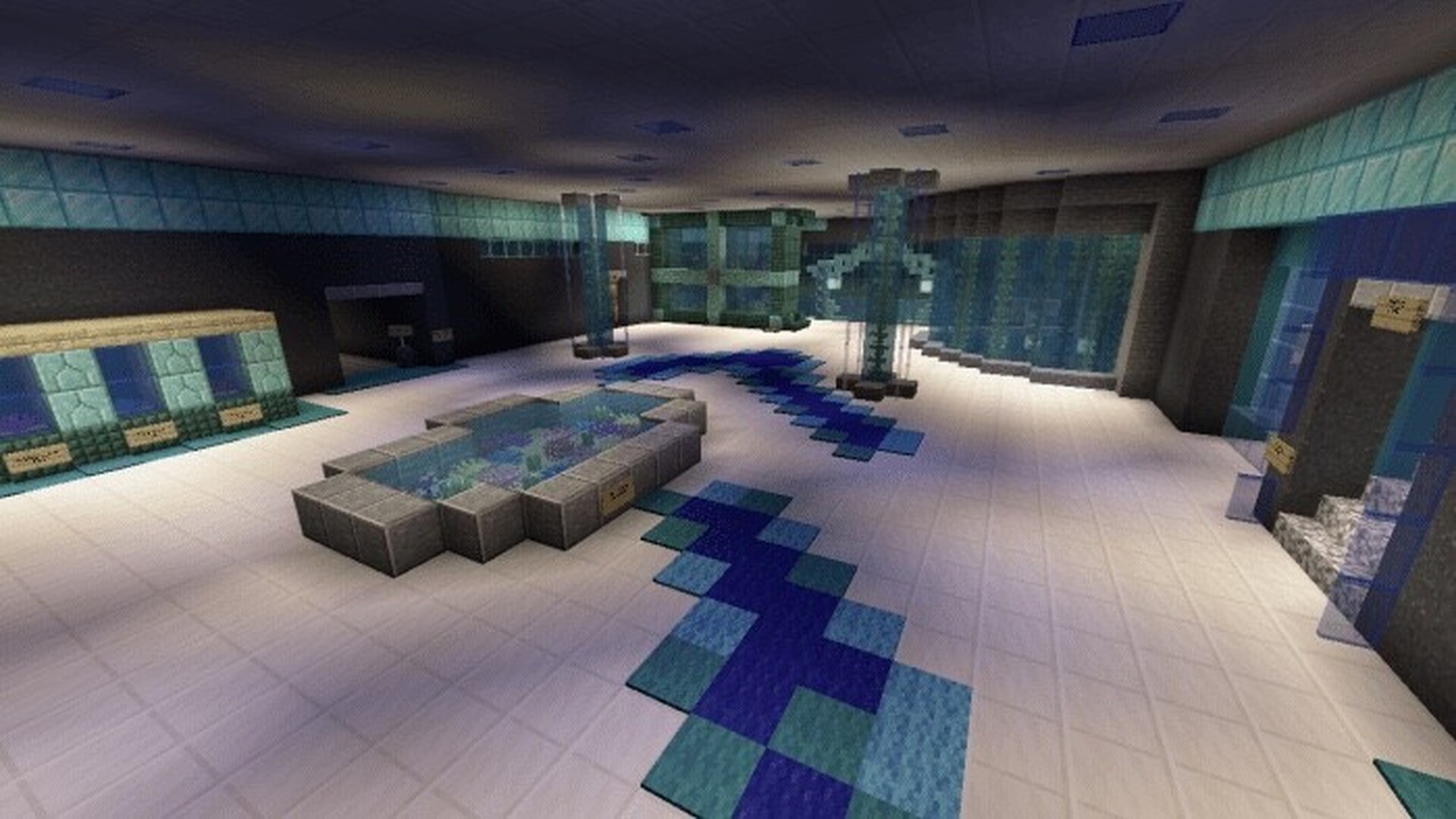 Prismarina Aquarium Minecraft Map