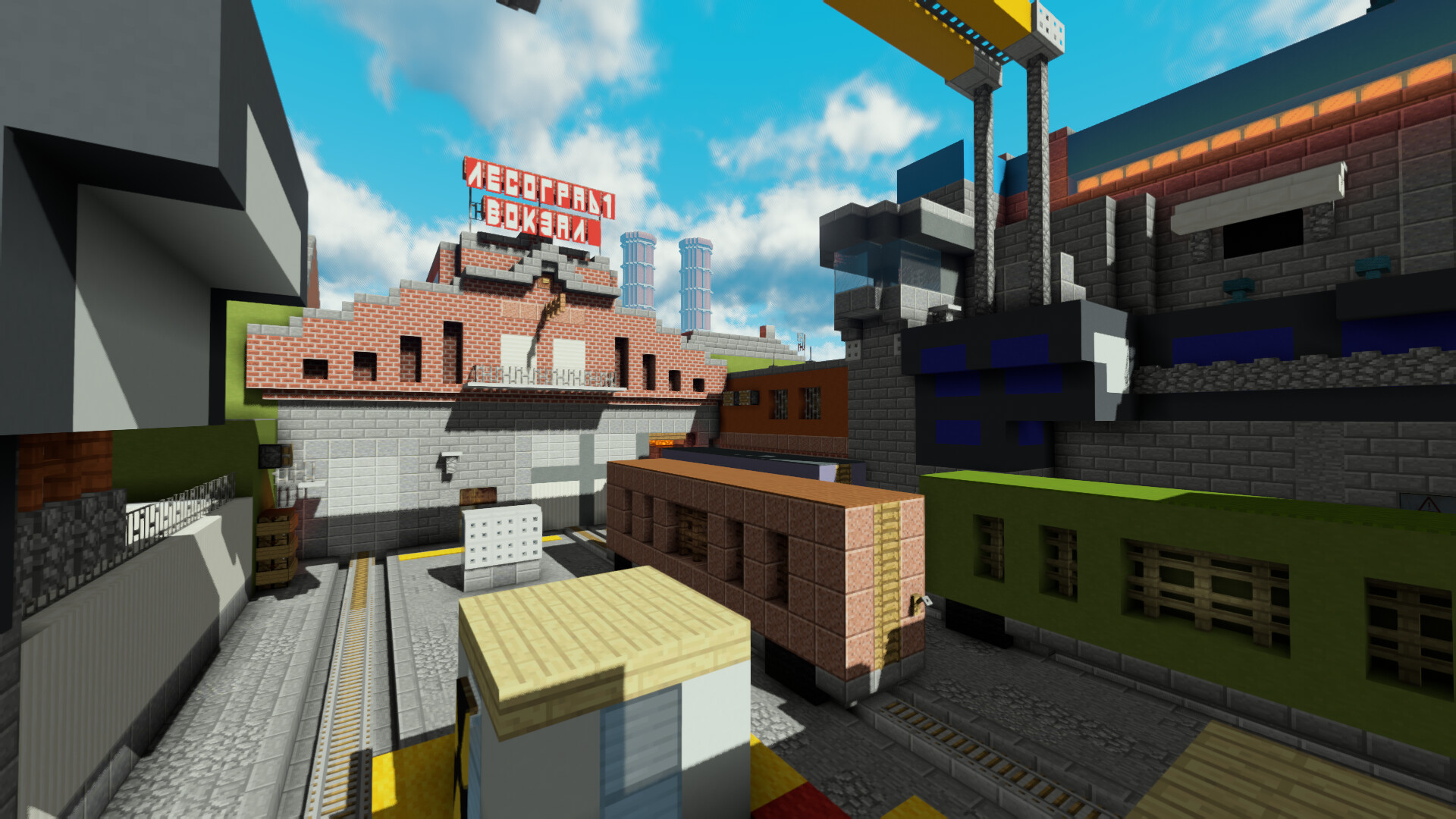 Train CSGO Minecraft Map