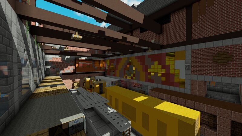 Train CSGO Minecraft Map