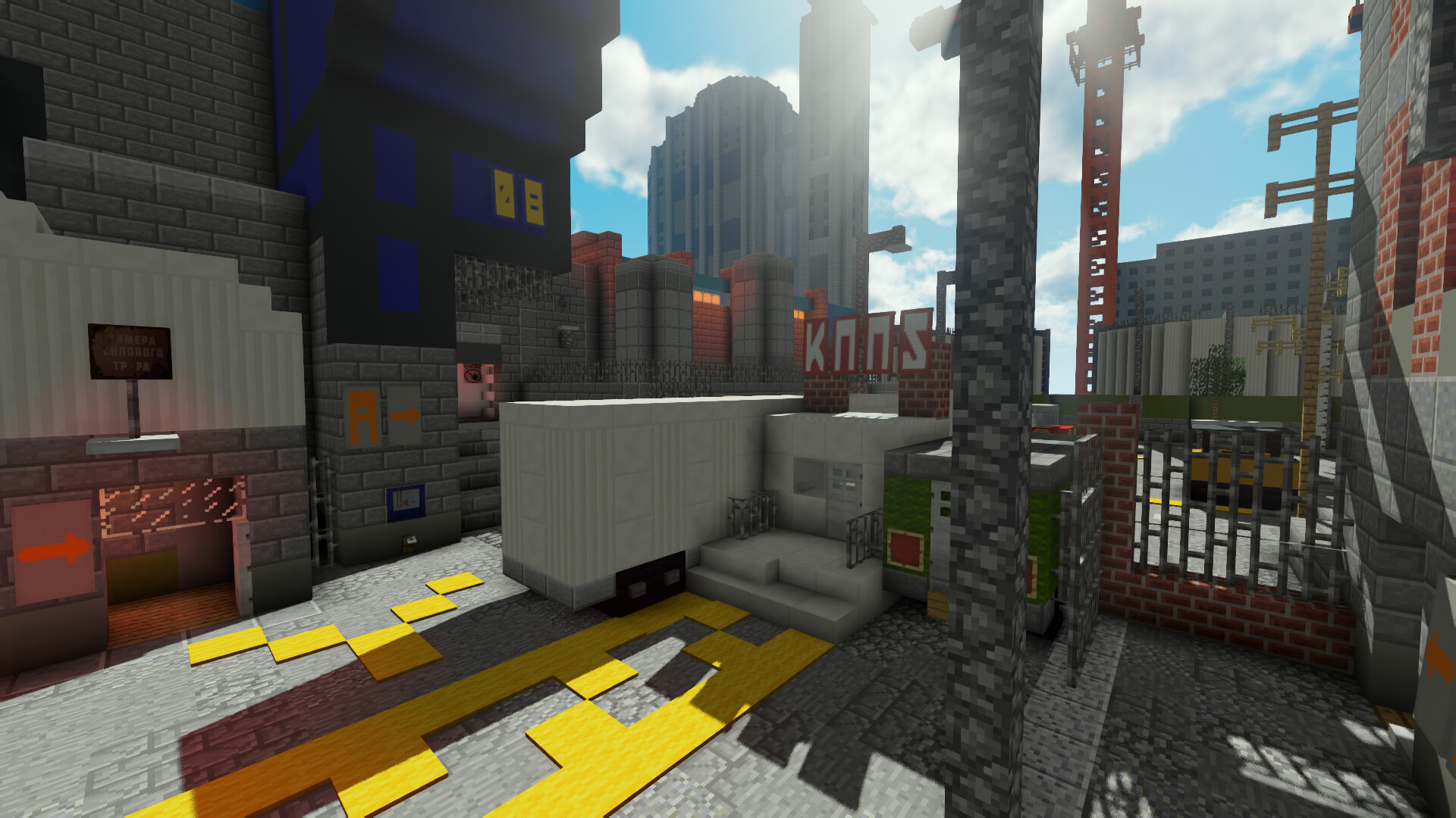 Train CSGO Minecraft Map