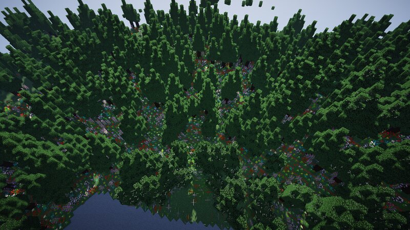 Beautiful Mountains Minecraft Map