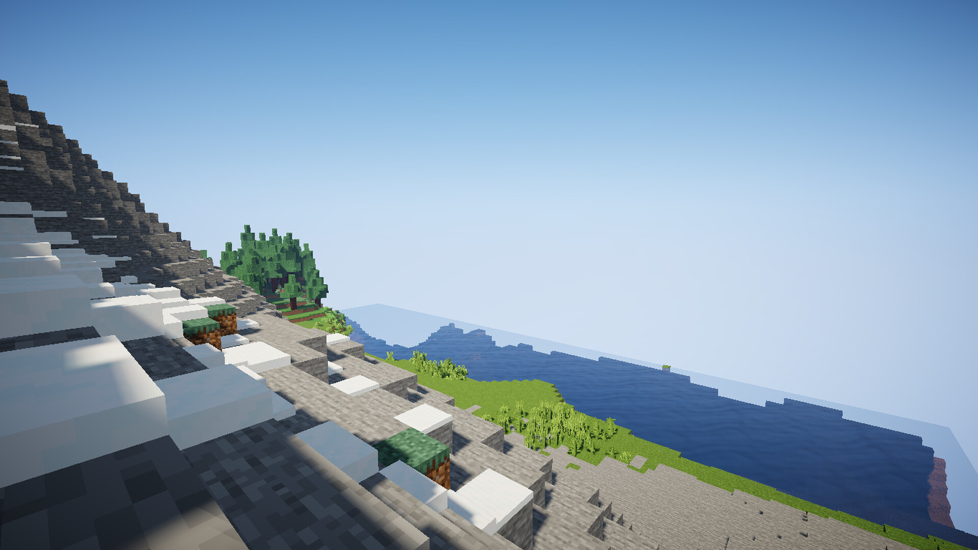 Beautiful Mountains Minecraft Map