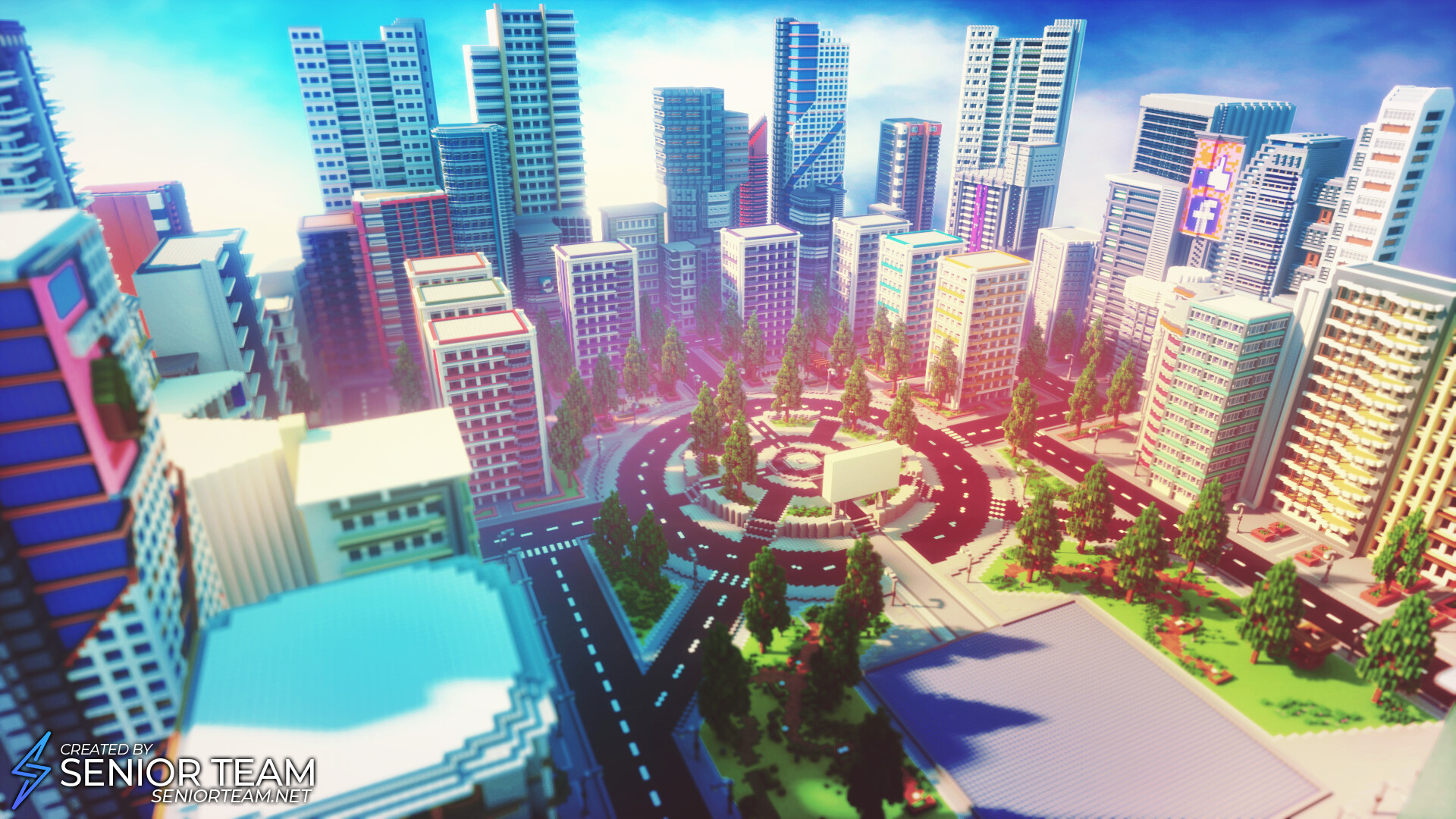 Modern City Spawn Minecraft Map