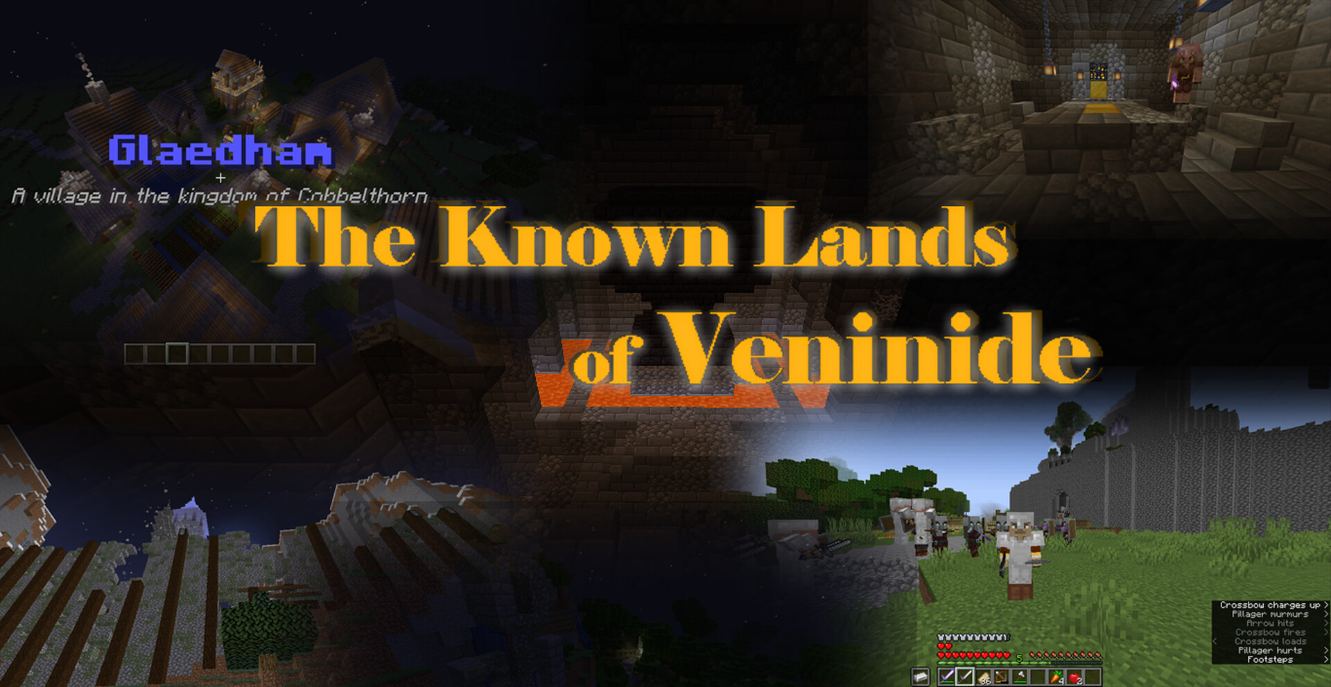 The Known Lands of Veninide Minecraft Map