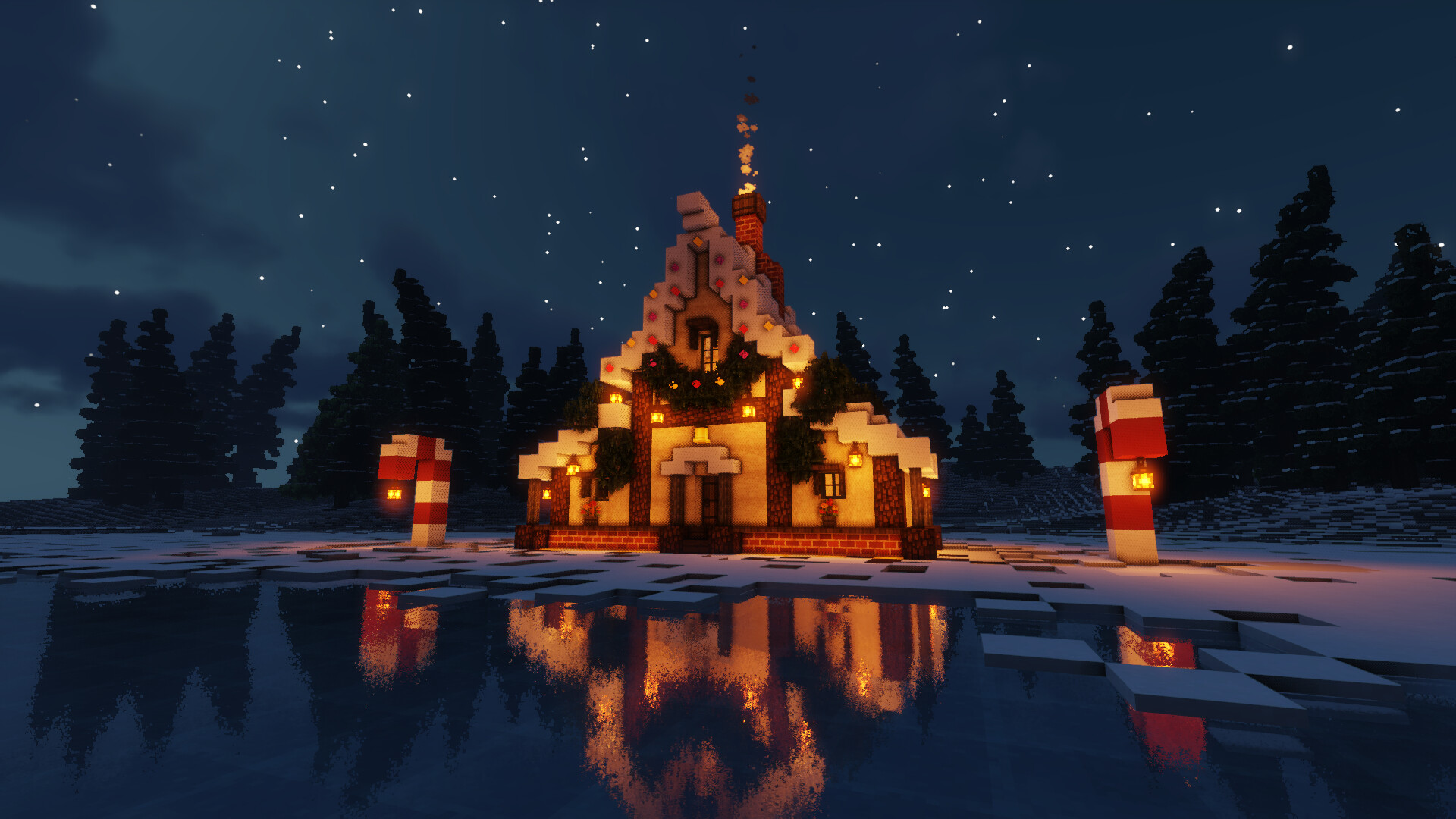 Christmas House Minecraft at Wendy Elkins blog