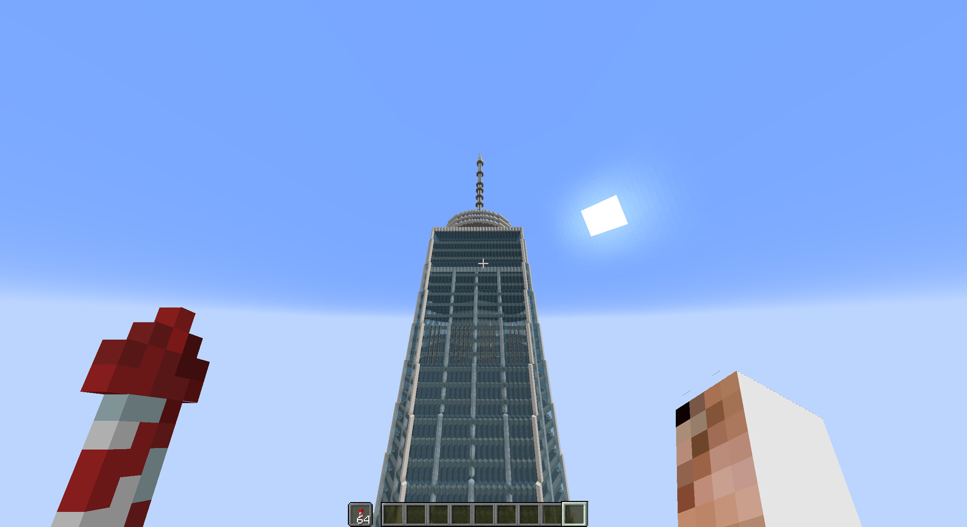 One World Trade Center 1:1 Scale - 510 Blocks High Minecraft Map