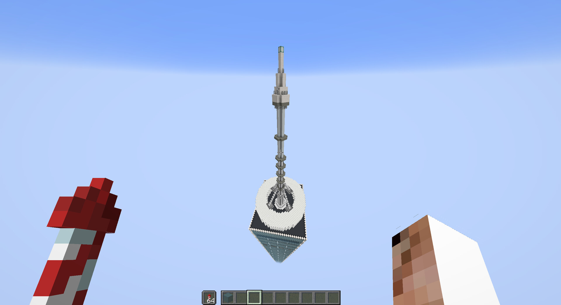 One World Trade Center 1:1 Scale - 510 Blocks High Minecraft Map