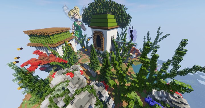 Tinkerbell's Garden Spawn | 1.8+ Minecraft Map