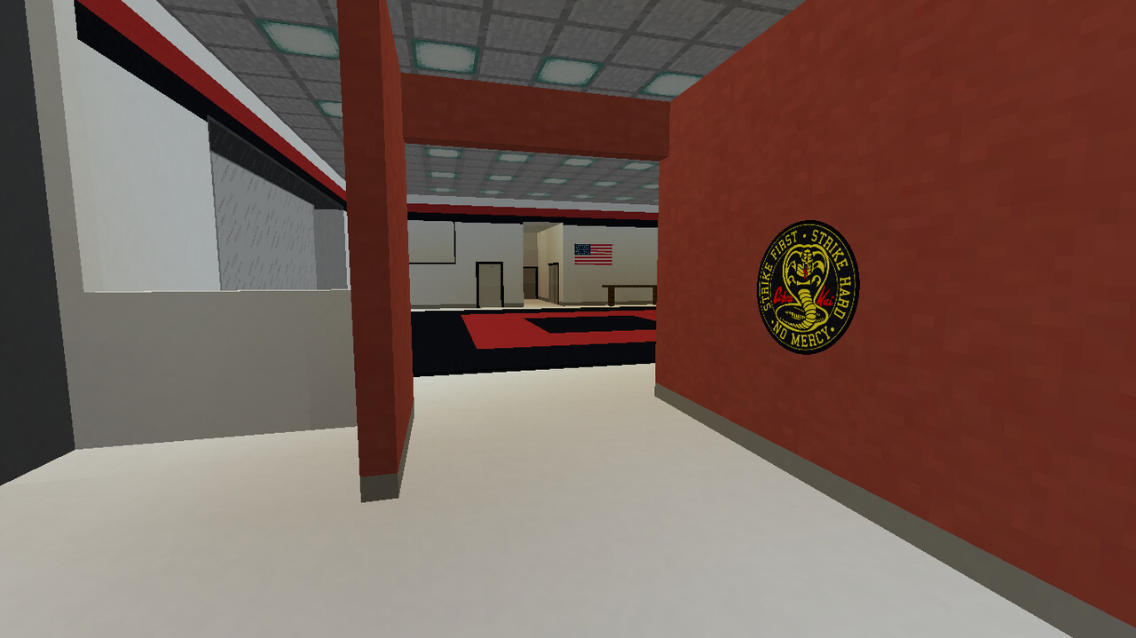 Cobra Kai dojo ( with mods) Read description Minecraft Map