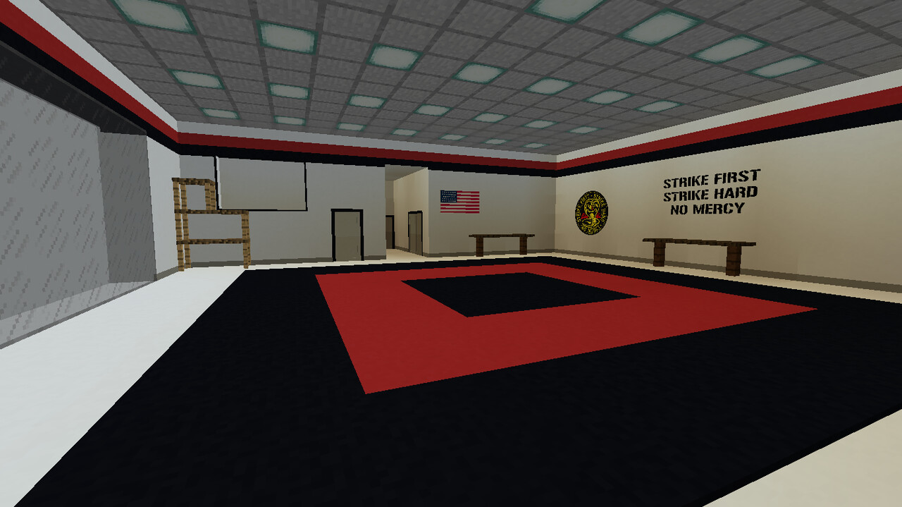 Cobra Kai dojo ( with mods) Read description Minecraft Map