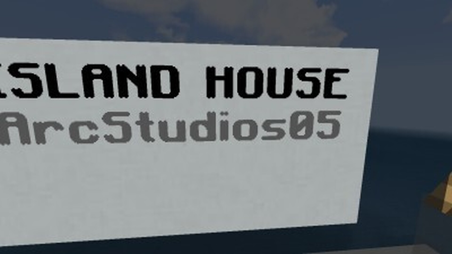 Map island house + shader Minecraft Map