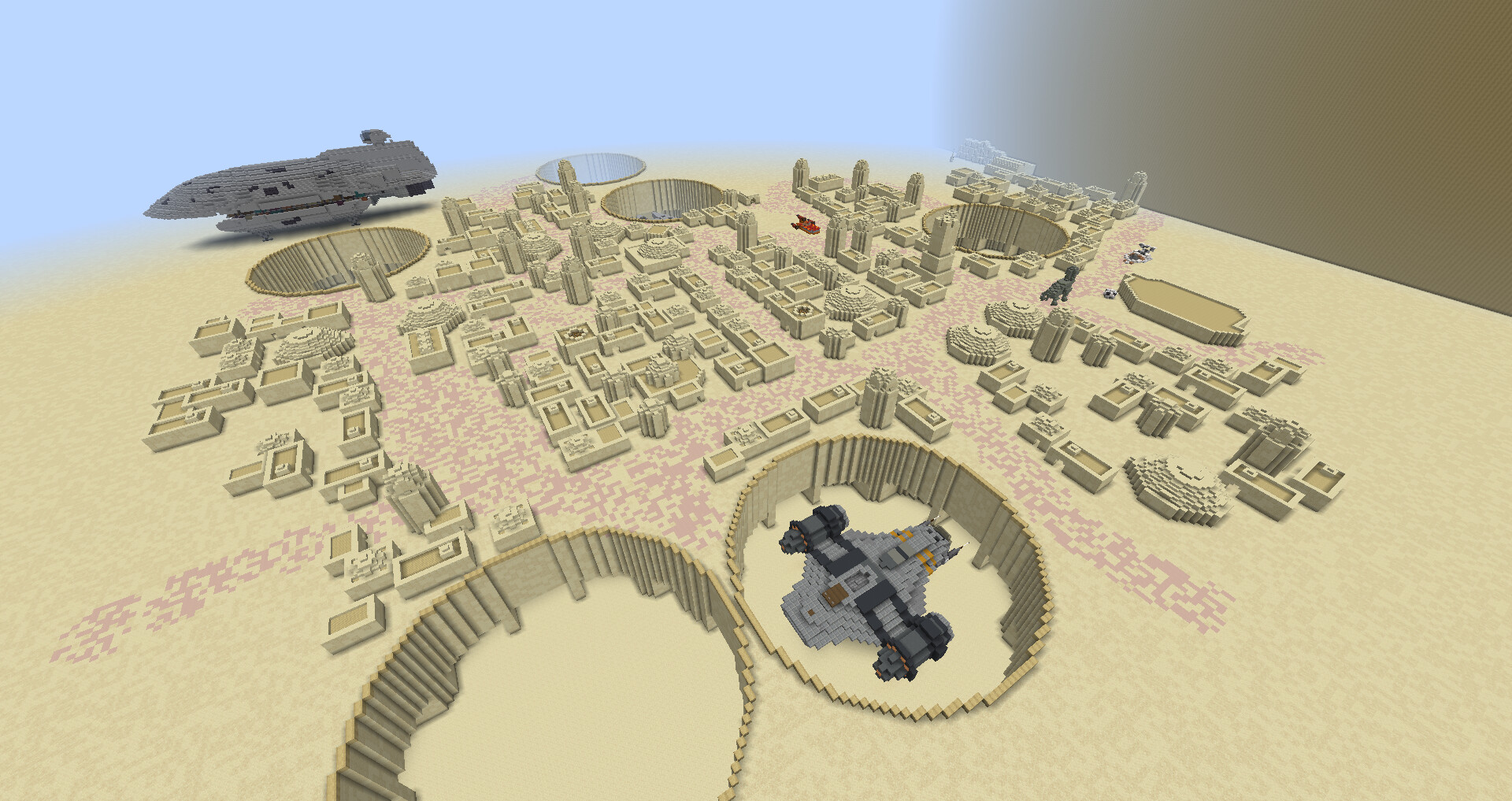 Star Wars: Tatooine Adventure Map Minecraft Map