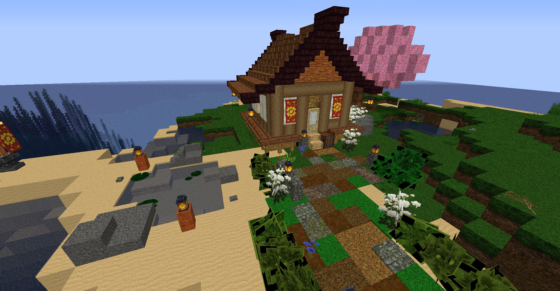 Japanese Island Minecraft Map