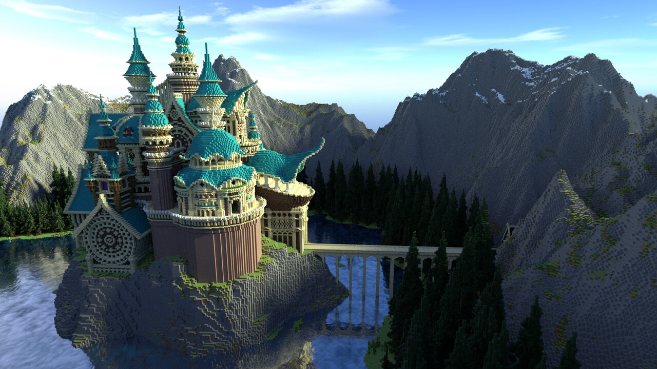 Christorica Fantasy Castle Minecraft Map