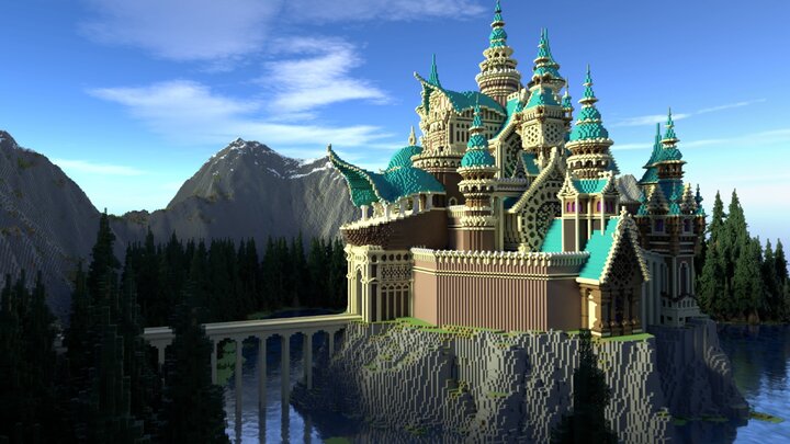 Christorica Fantasy Castle Minecraft Map