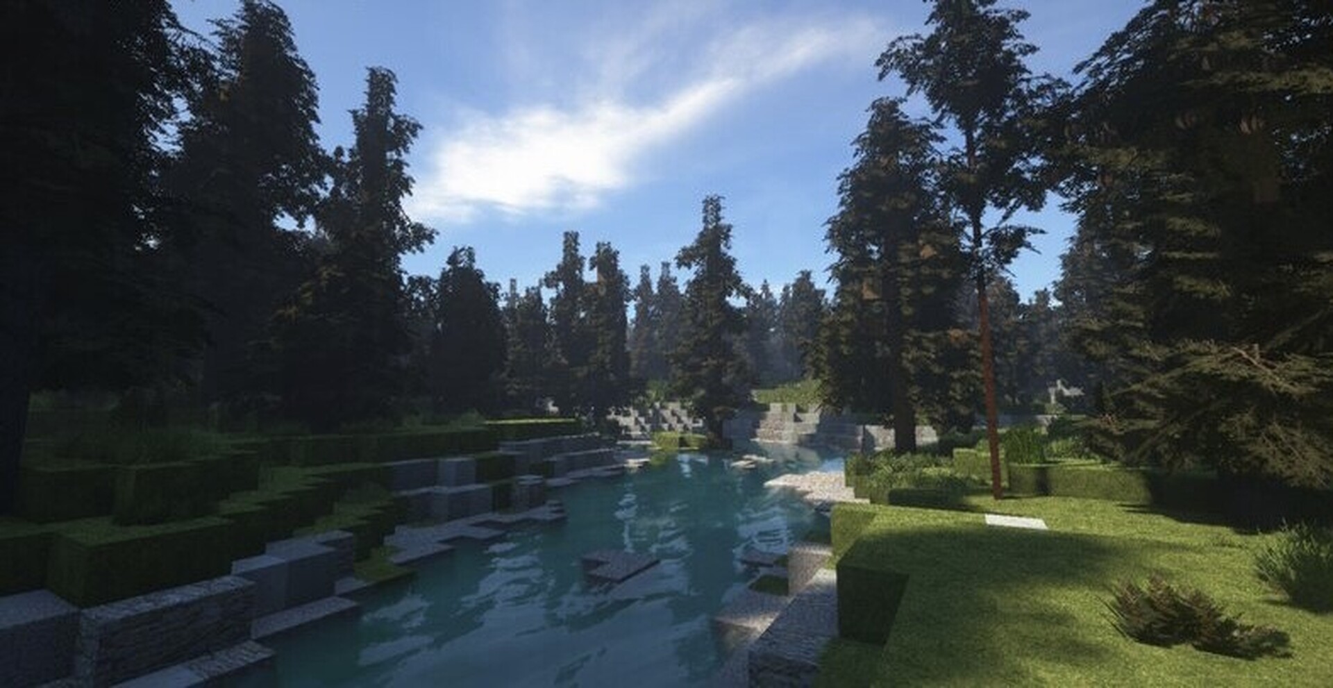 Woodland Alps (1.5K x 1.5K) Minecraft Map