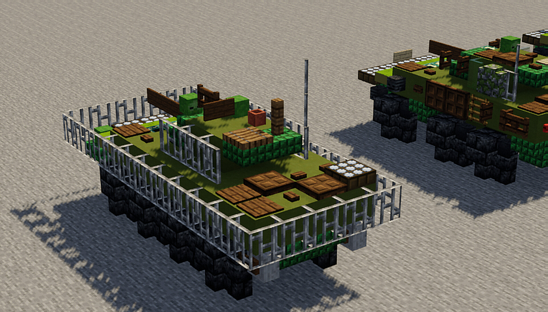 LAV-II with Cage Armor (v2) Minecraft Map