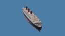 RMS Queen Mary 1936 1:1 Exterior Only (Bedrock+Java) Minecraft Map