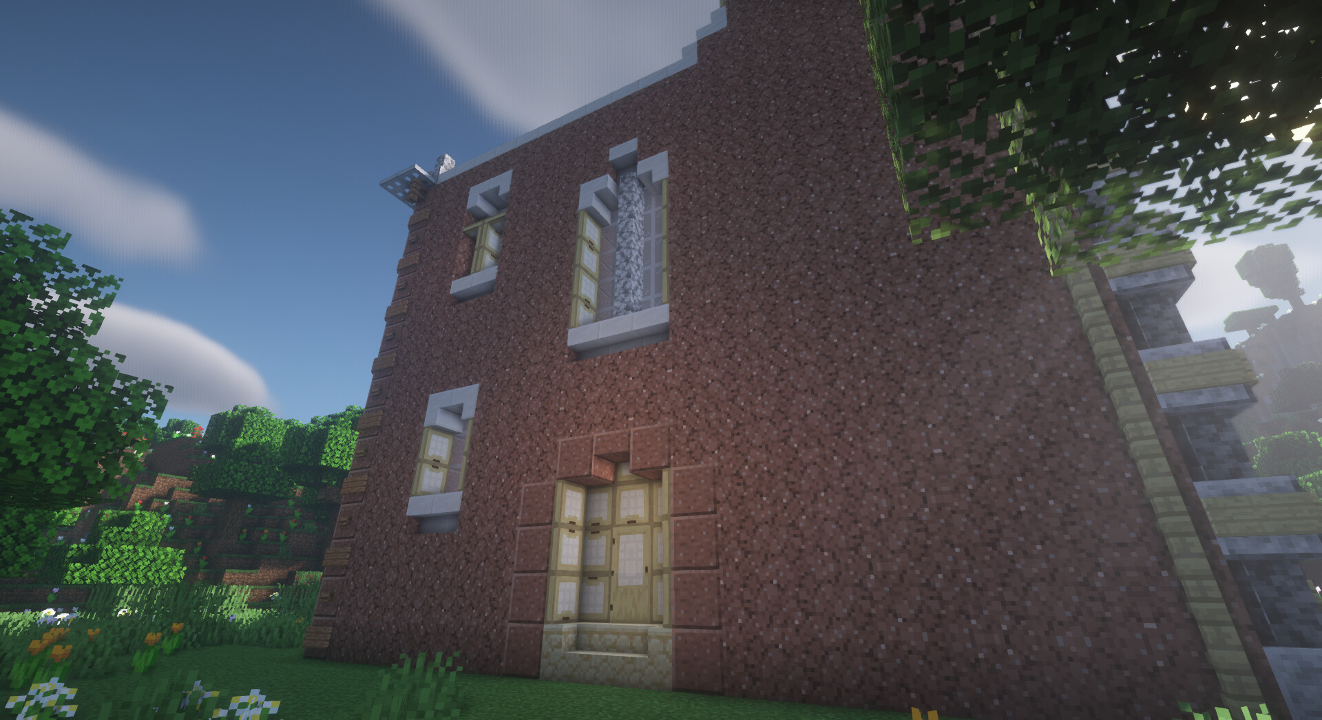 Georgian building Minecraft Map