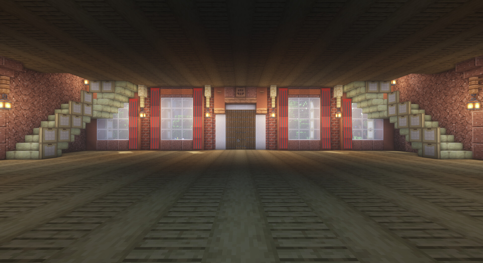 Georgian building Minecraft Map