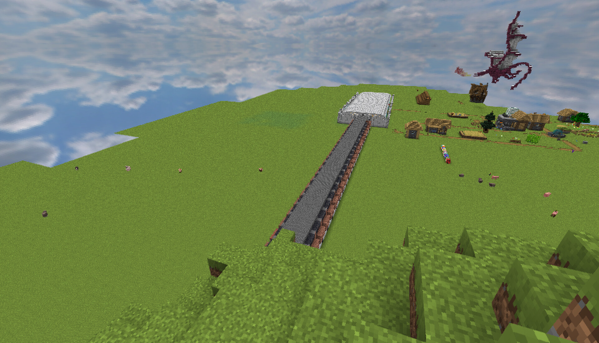 DADO'S TEXTURE PACK showcase map Minecraft Map