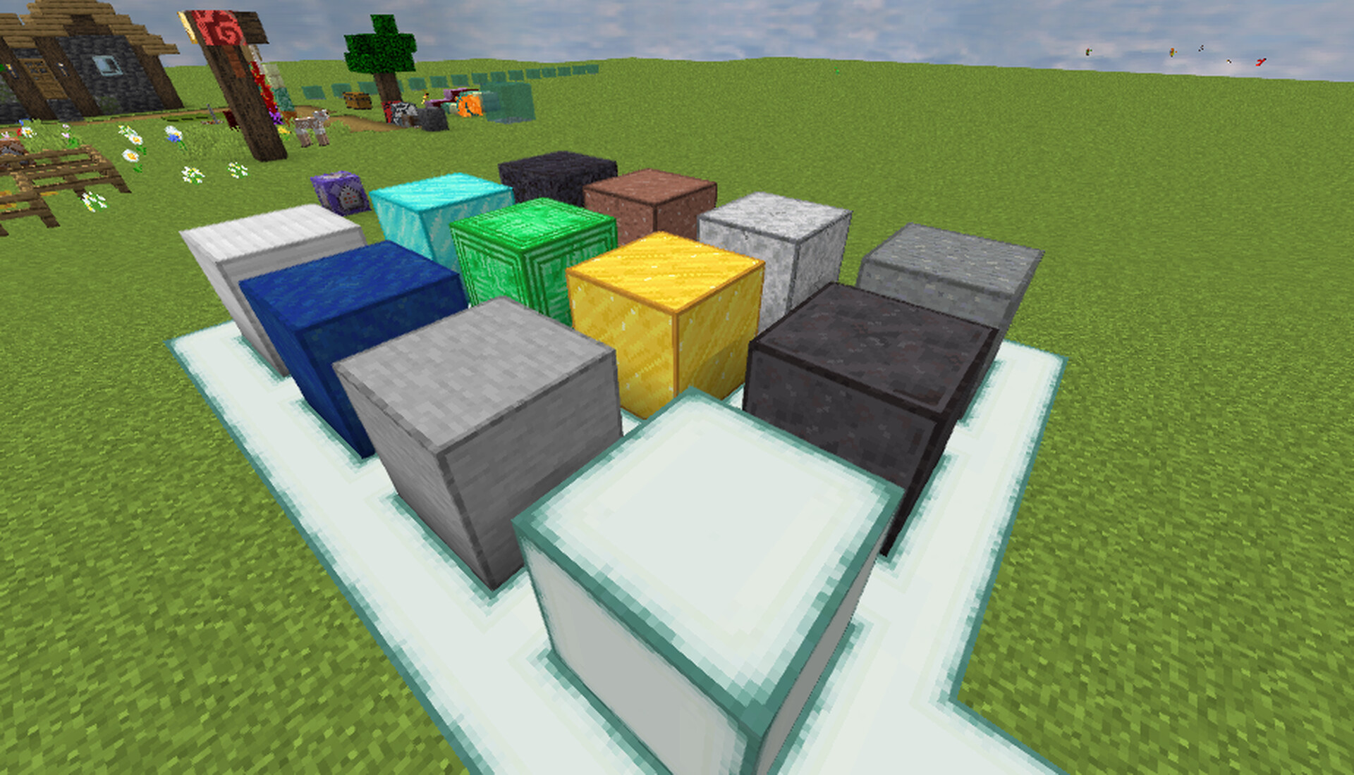 DADO'S TEXTURE PACK showcase map Minecraft Map