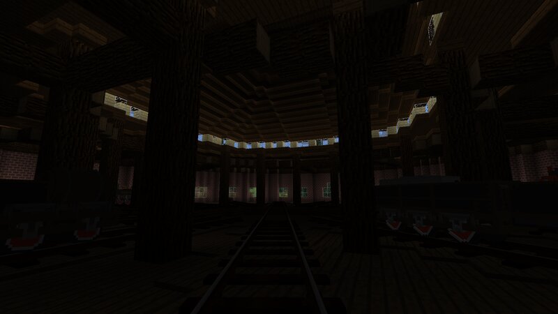 Martinsburg Roundhouse for Immersive Railroading Minecraft Map