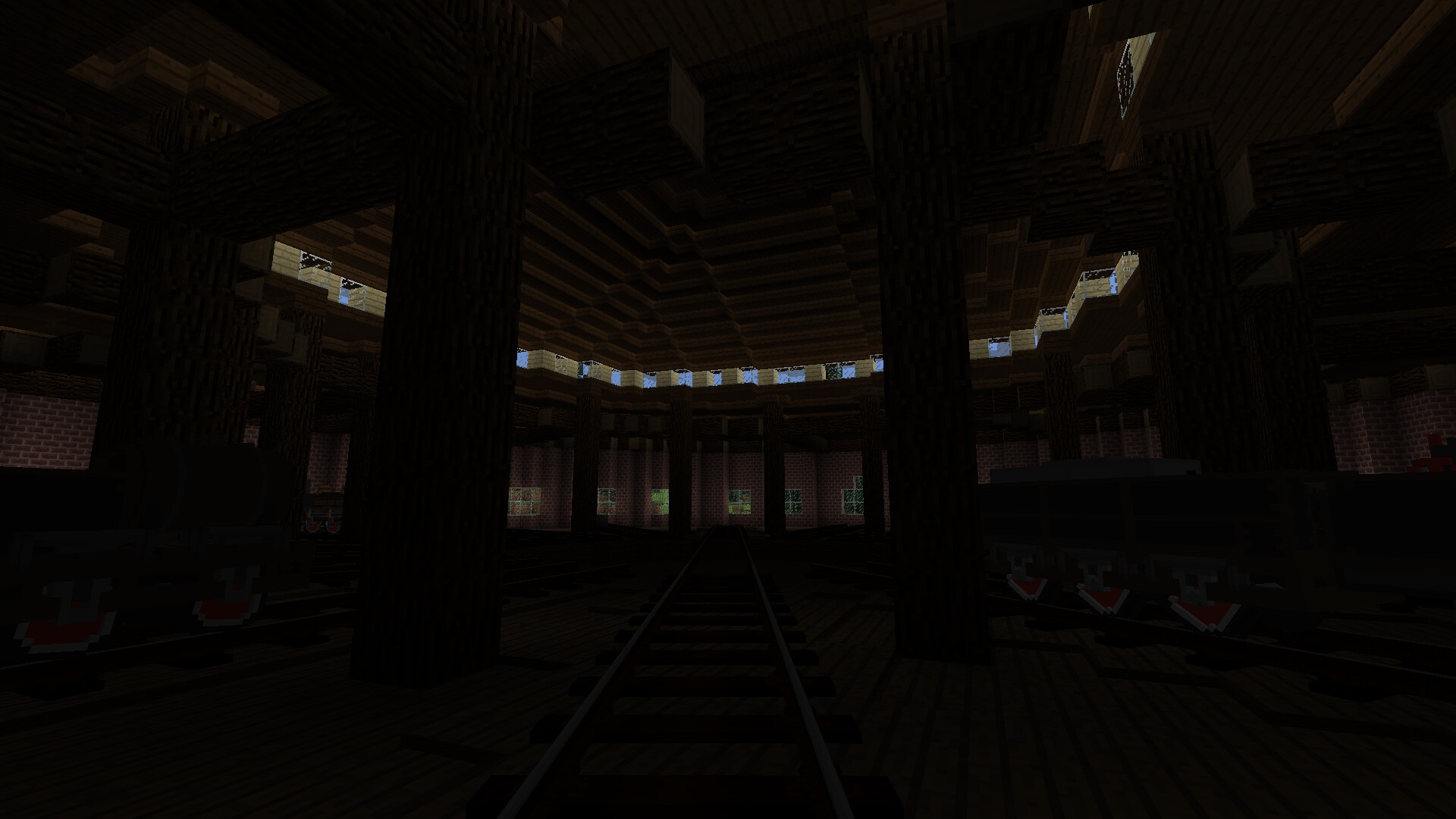 Martinsburg Roundhouse for Immersive Railroading Minecraft Map