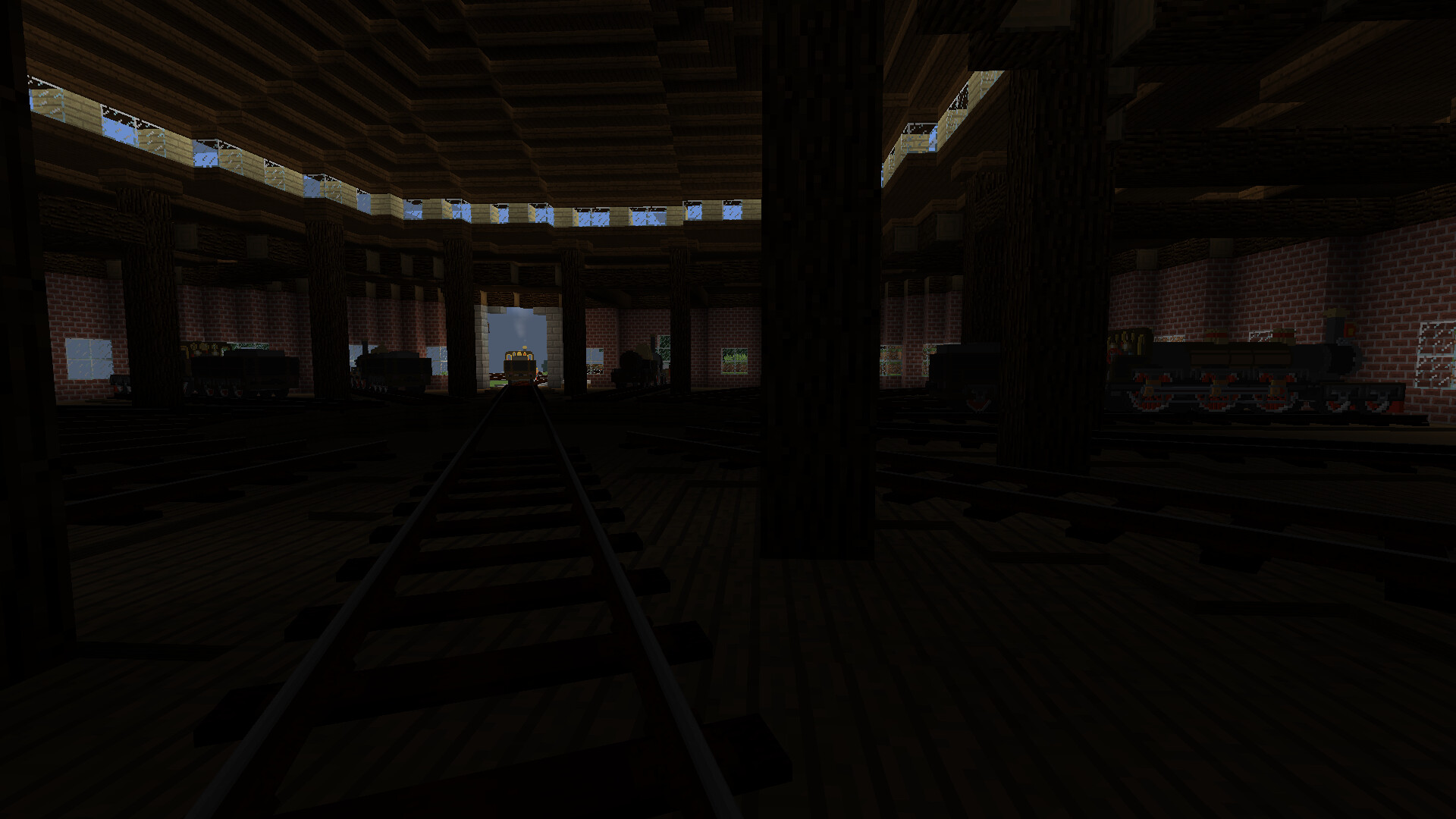 Martinsburg Roundhouse for Immersive Railroading Minecraft Map