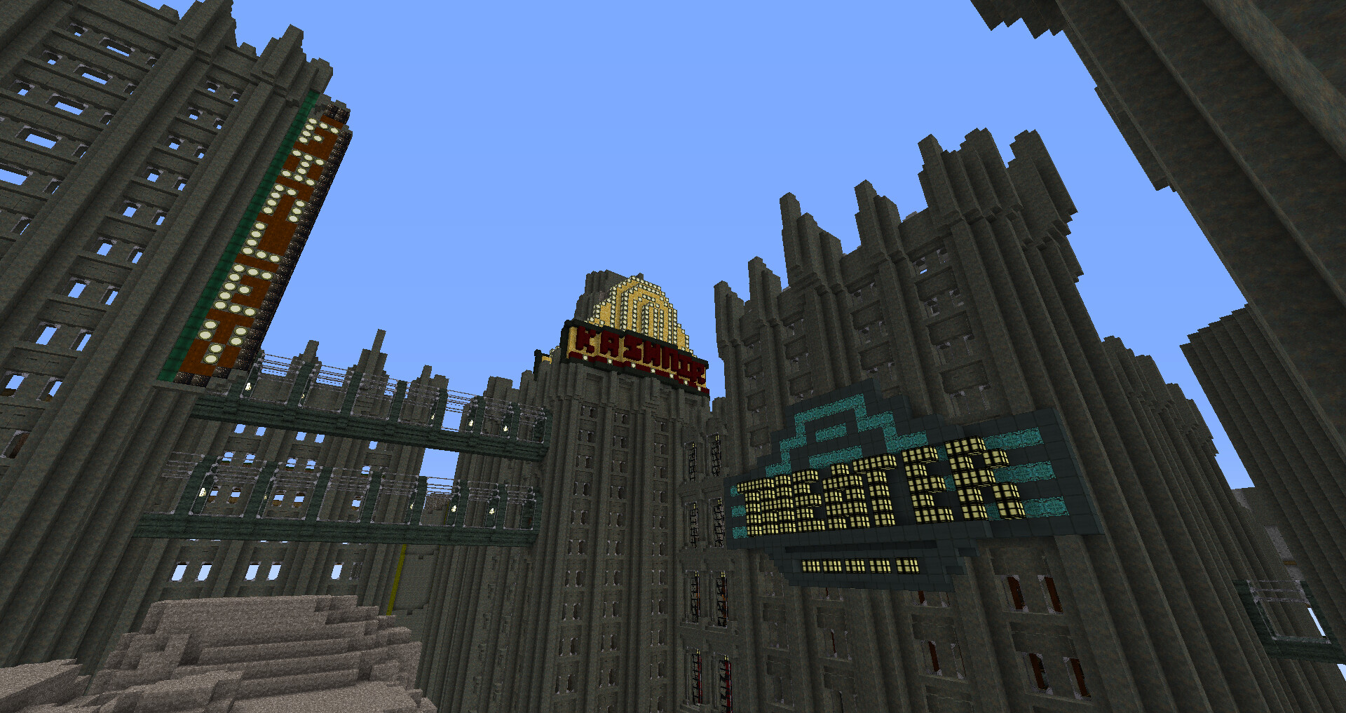 North Atlantic Project: welcome centre Minecraft Map