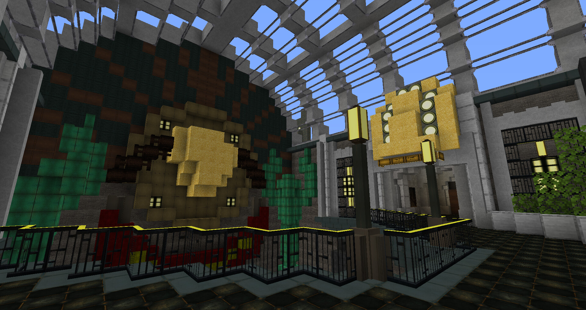 North Atlantic Project: welcome centre Minecraft Map