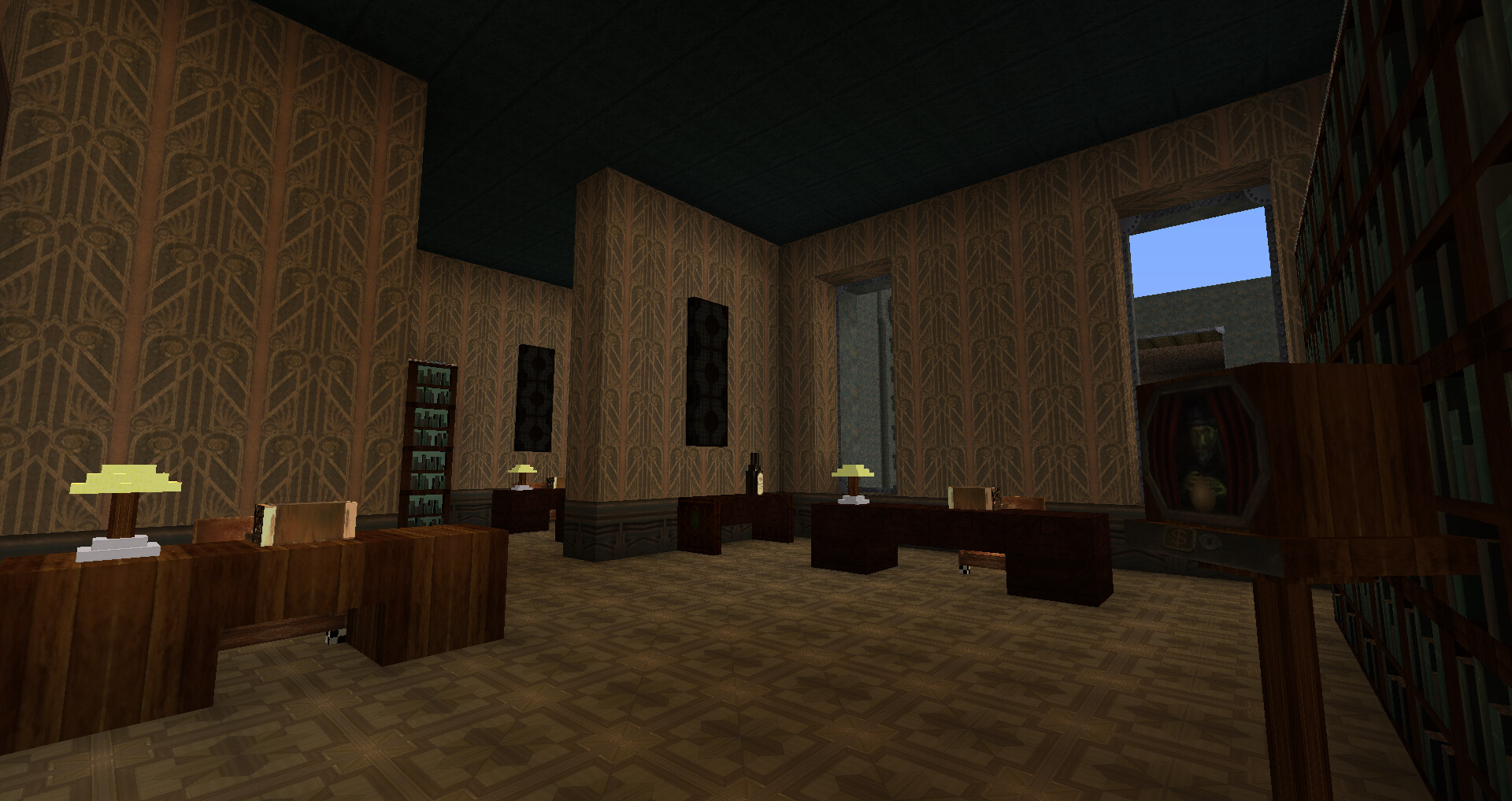North Atlantic Project: welcome centre Minecraft Map