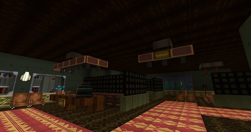 North Atlantic Project: welcome centre Minecraft Map