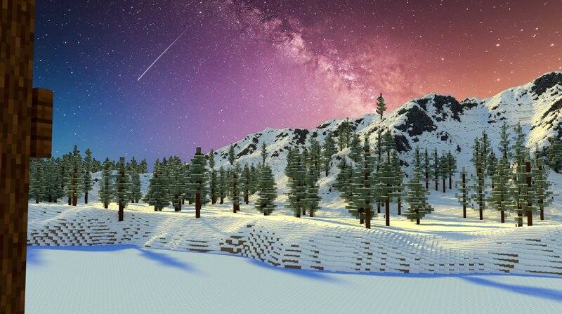 I made a snowy minecraft map! Minecraft Map