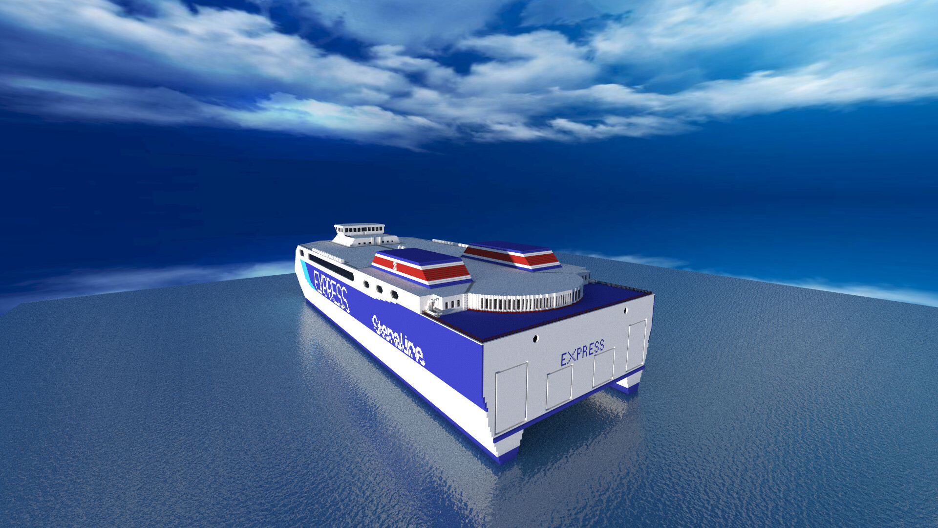 HSS Stena Carisma Minecraft Map